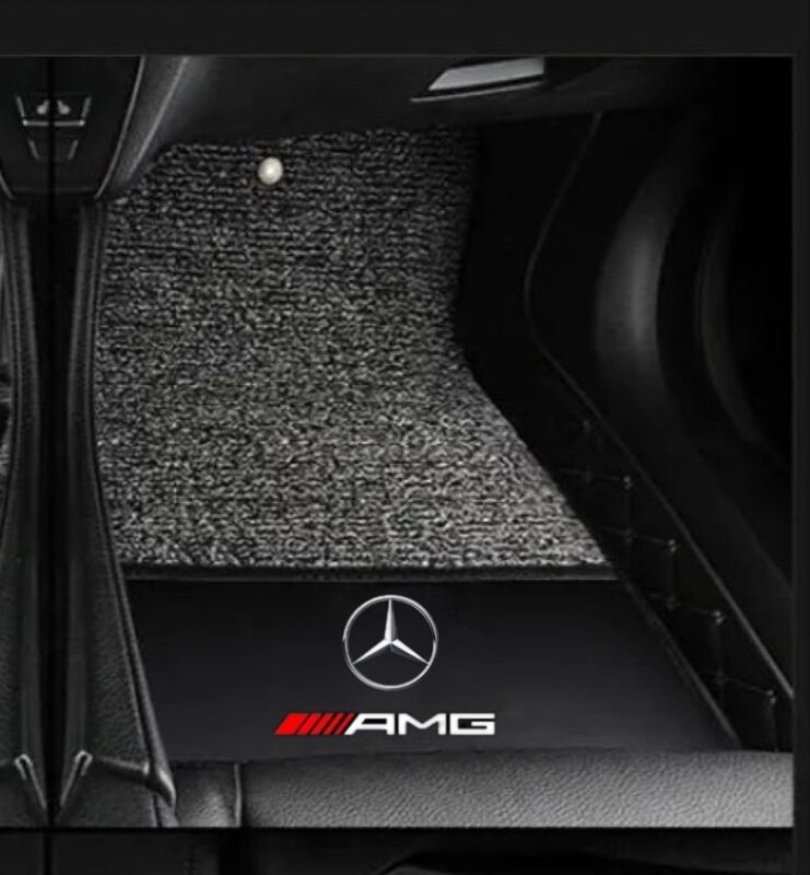 Double Tapis 9D (Noir/Beige)+Tapis Gris – abakht tapiauto